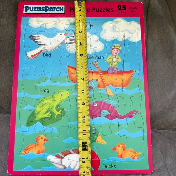 puzzlepatch | Toys | Vintage Puzzle Patch Kids Picture Puzzles Usa ...